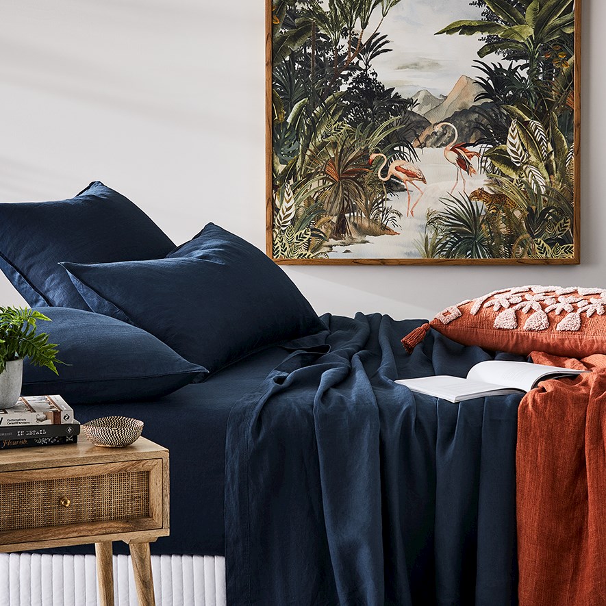 Vintage Washed Linen Sheet Separates in Old Navy | Adairs