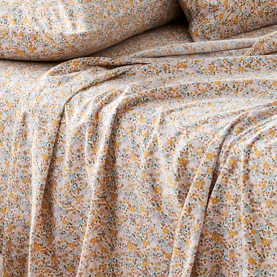 Printed Garden Bloom Sheet Set | Adairs