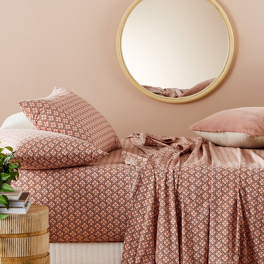 Printed Lyra Tile Sheet Set | Adairs