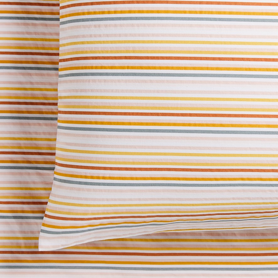 Home Republic - Printed Retro Stripe Sheet Set | Adairs