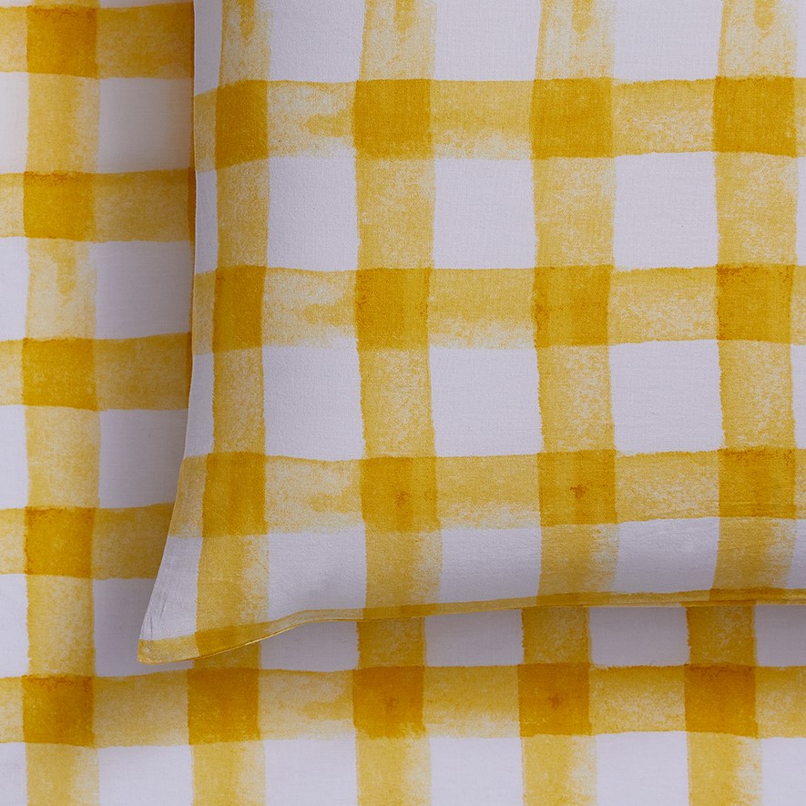 Printed Pear Check Sheet Set | Adairs