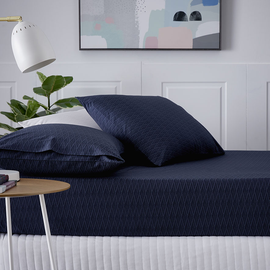 Blake Peacock Fitted Sheet Set | Adairs