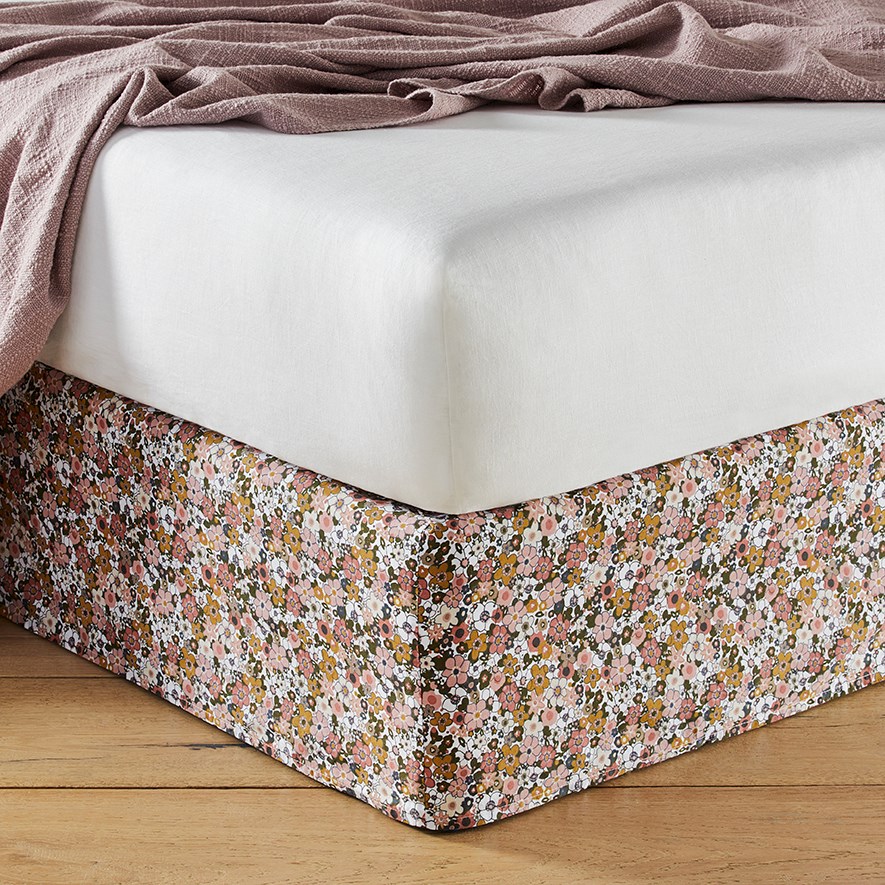 Printed Retro Floral Valance | Adairs