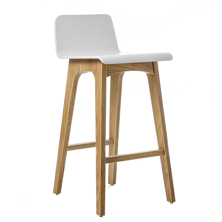 Matt Counter Stool Stool White 65cm | Adairs