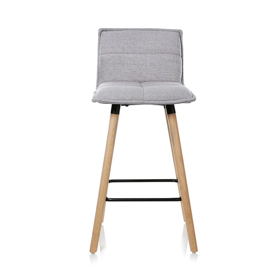 Faraday Counter Stool 65cm Silver | Adairs