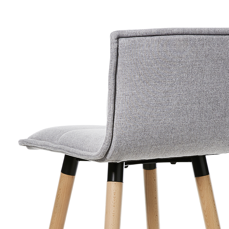 Faraday Counter Stool 65cm Silver | Adairs