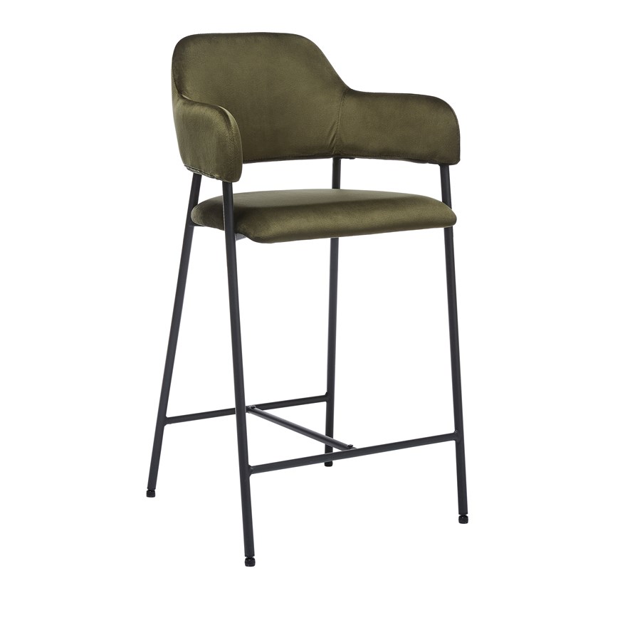 Rhodes Olive Counter Stool | Adairs