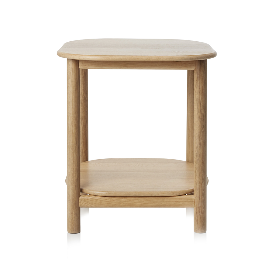 Home Republic - Brae Solid Oak Side Table | Adairs