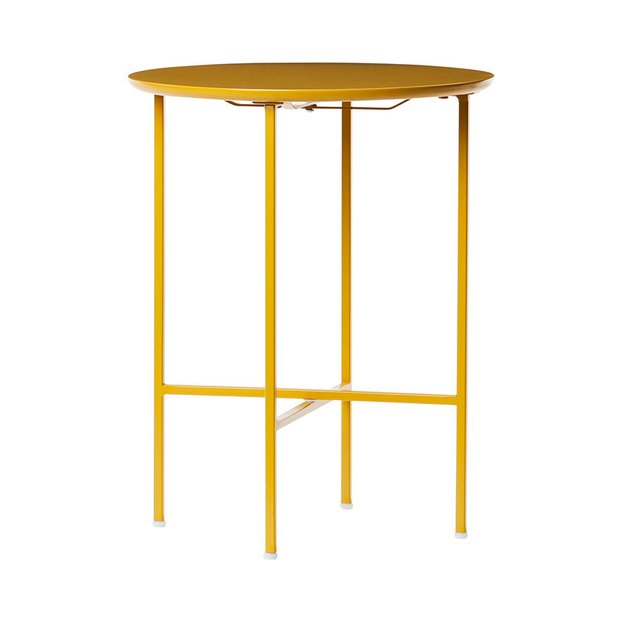 Home Republic - Palermo Collection Mustard Side Table Small | Adairs
