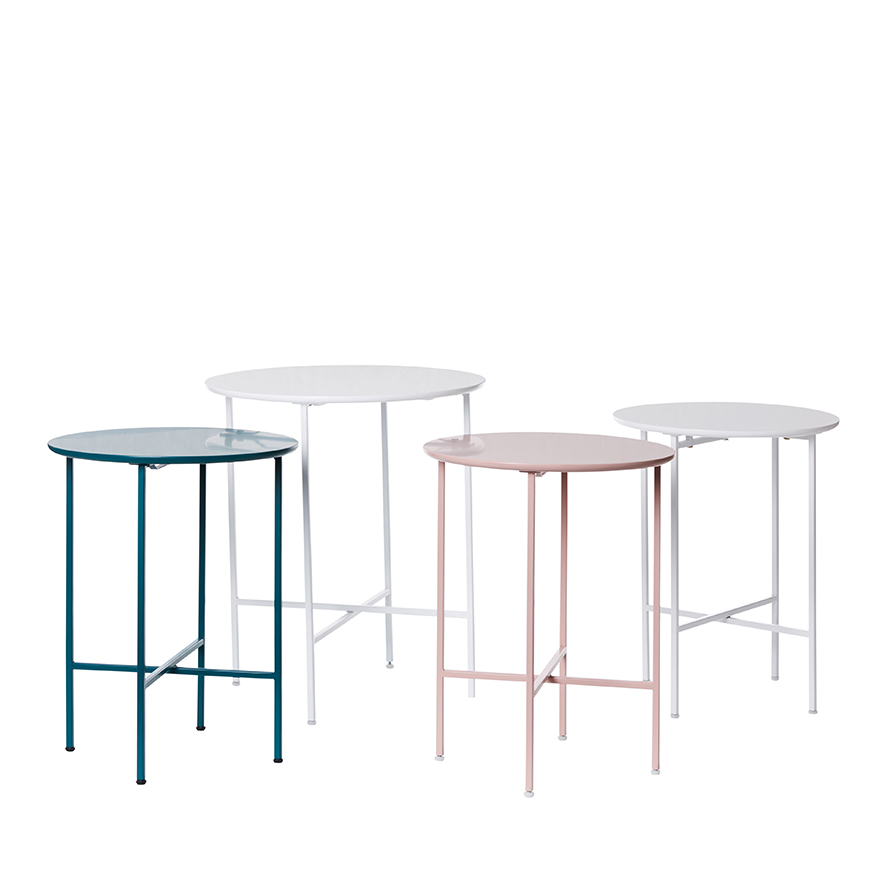Home Republic - Palermo Collection White Side Table Small | Adairs