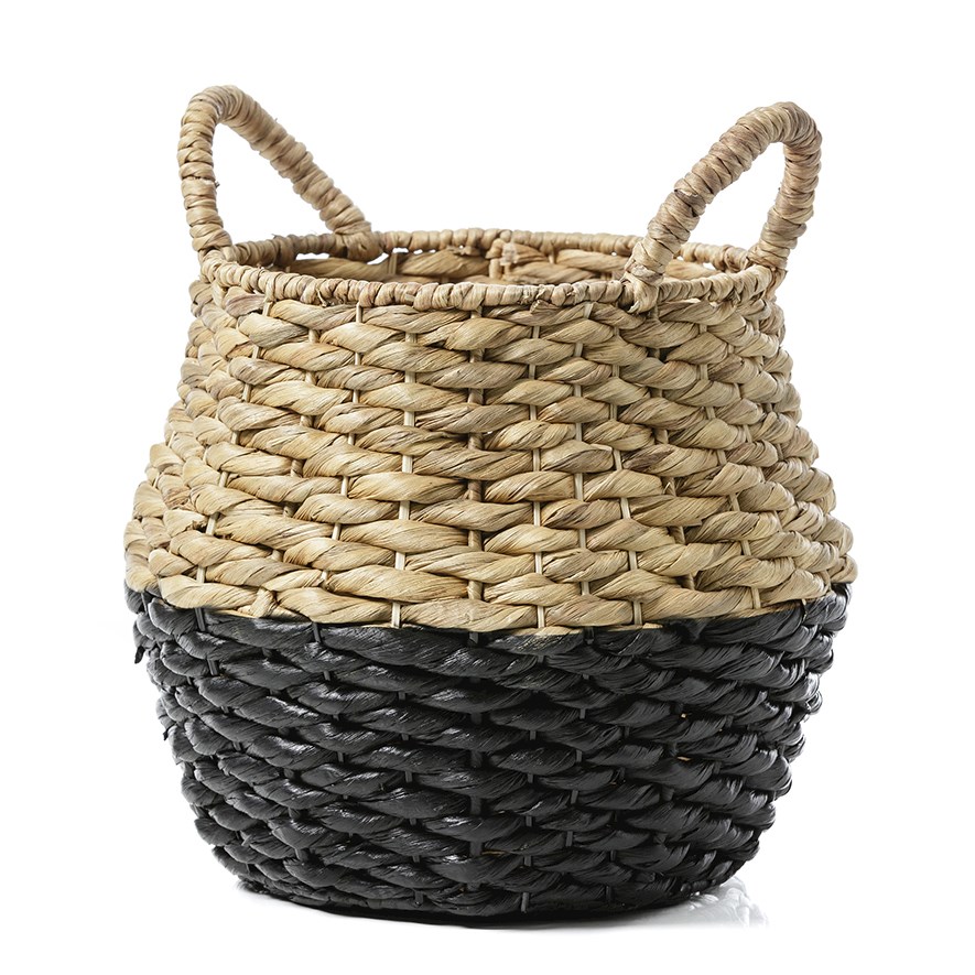 Bilbao Basket Black & Natural | Adairs