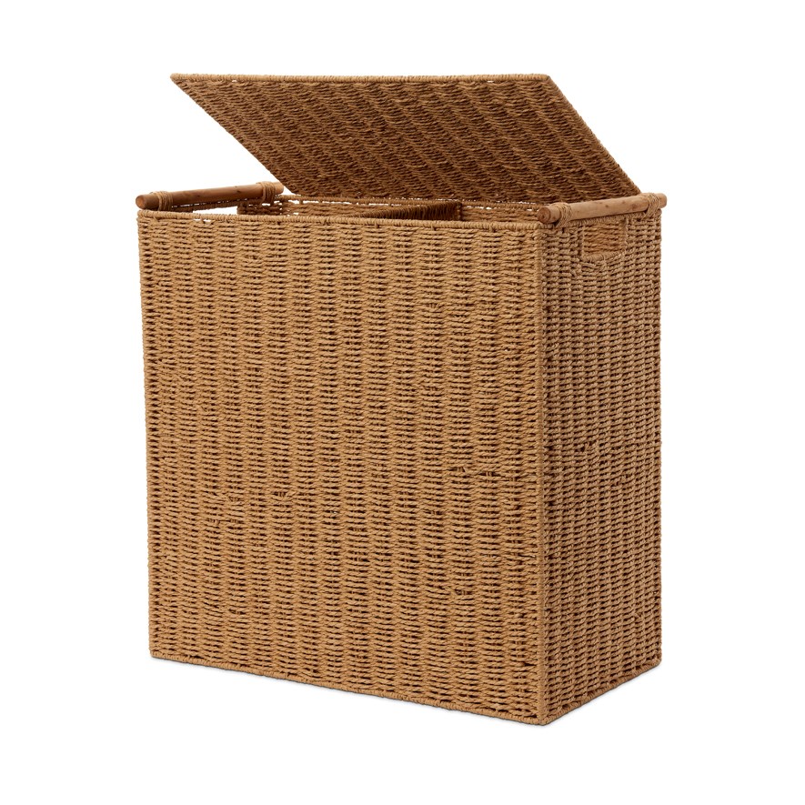 Kendrick Basket Laundry L42xW30xH52cm Natural | Adairs