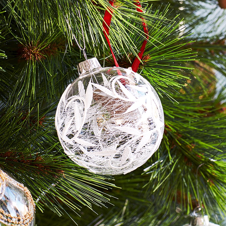 Ethereal Scroll Bauble | Adairs