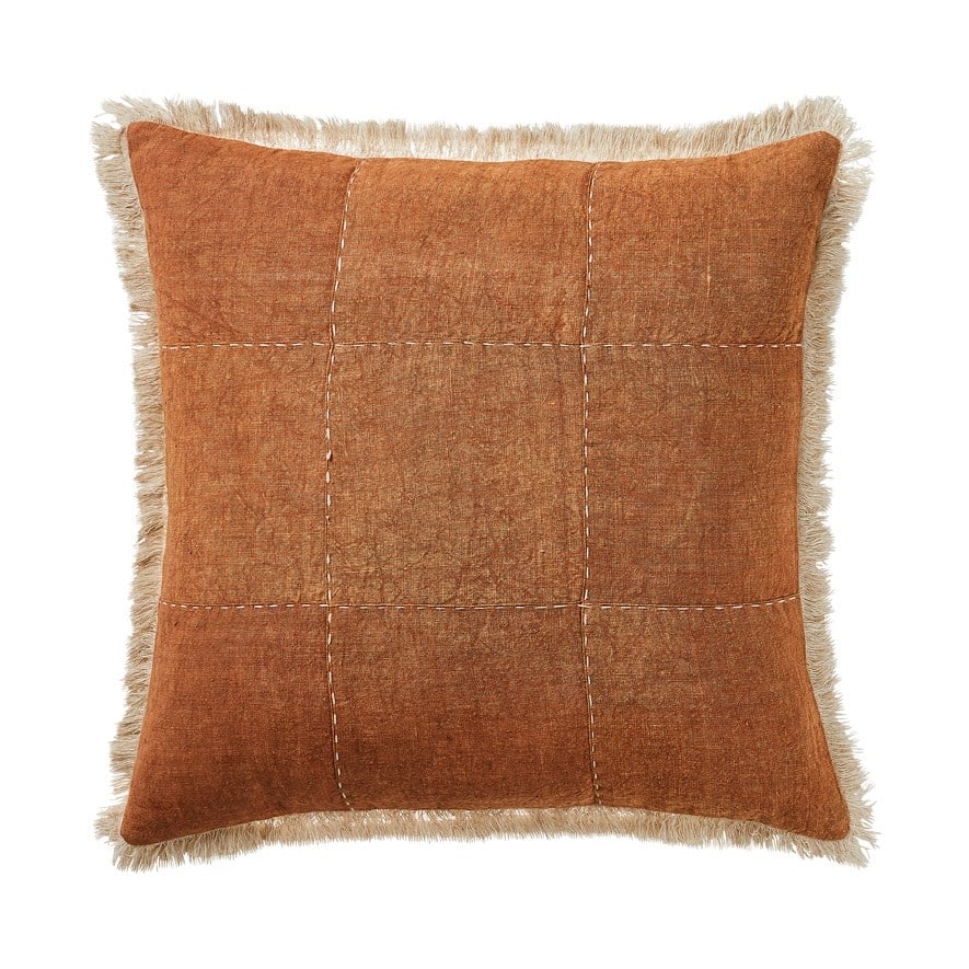 Russo Patchwork Brick Cushion | Adairs