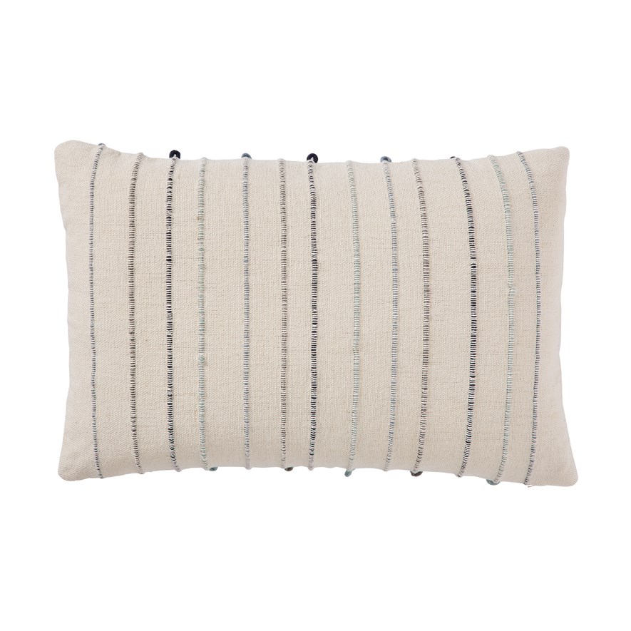 Babylon Slate Loop Cushion | Adairs