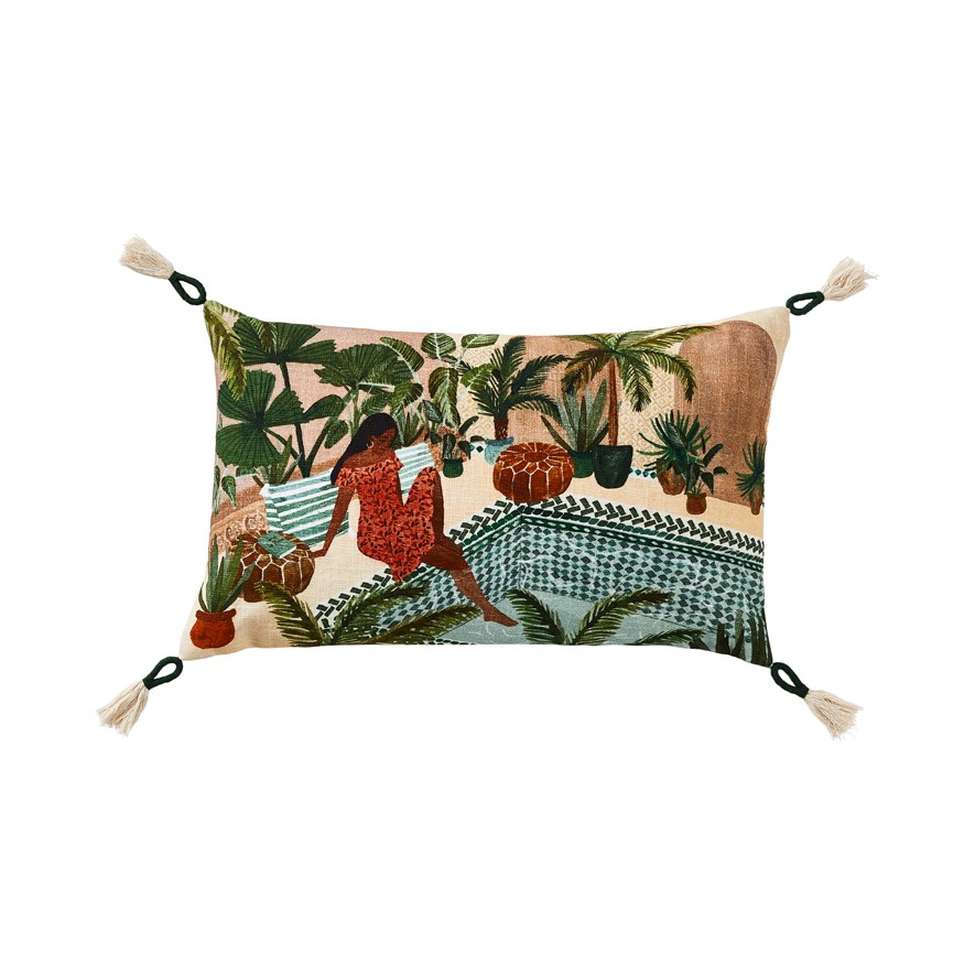 Babylon Bath Cushion | Adairs