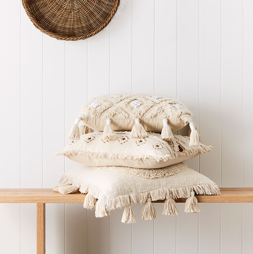 Reinhart Natural Cushion | Adairs