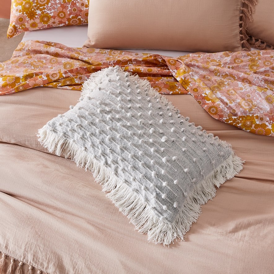 Finnegan Natural Cushion | Adairs