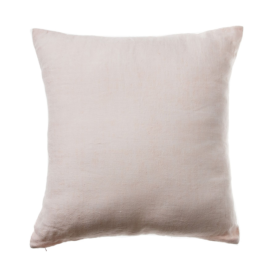 Malmo Linen Pearl Pink Cushion | Adairs