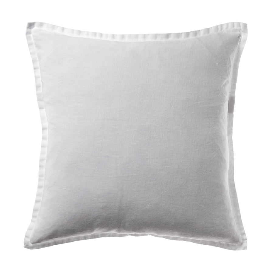 Belgian Brown Sugar Vintage Washed Linen Cushion | Adairs