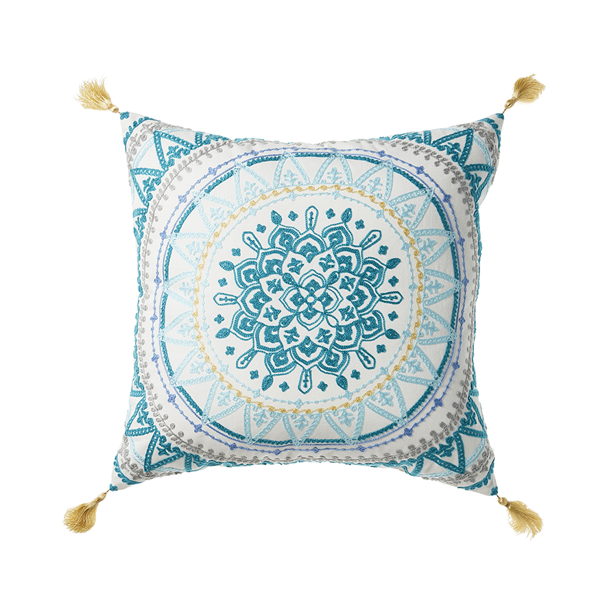 Mandala Cushion 45x45cm Ocean | Adairs