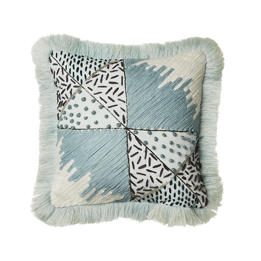 Keller Sage Cushion | Adairs