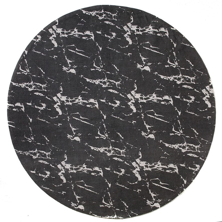 Round Rug 180x180cm Marble | Adairs