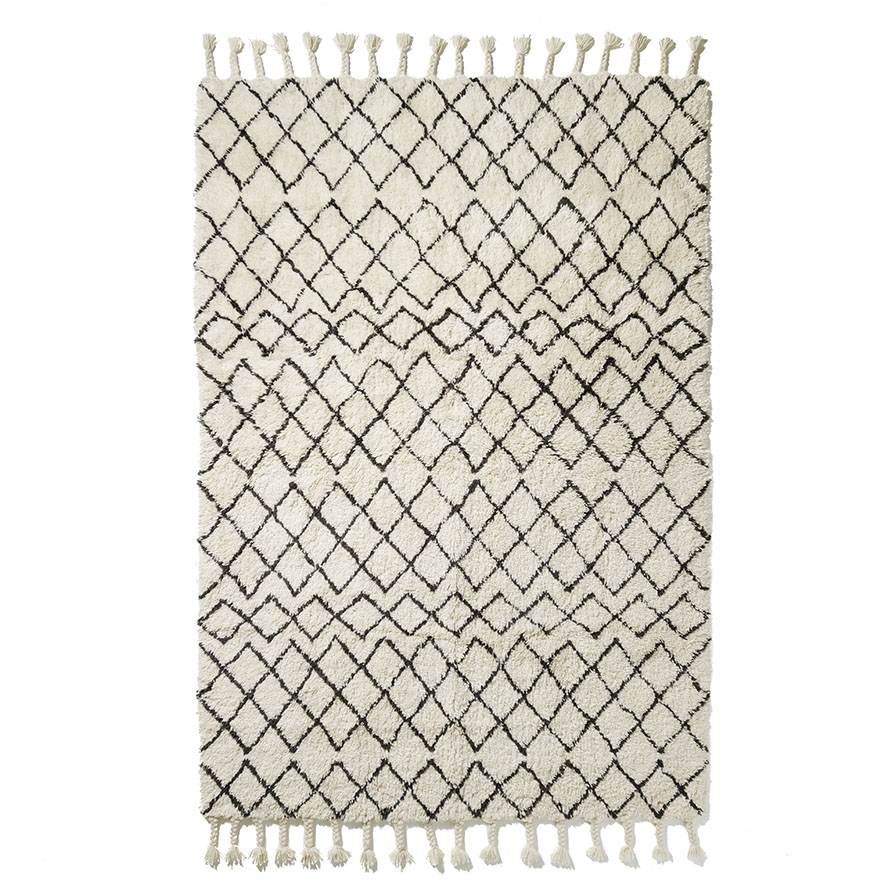 Nordic Rug 60x130cm Natural | Adairs