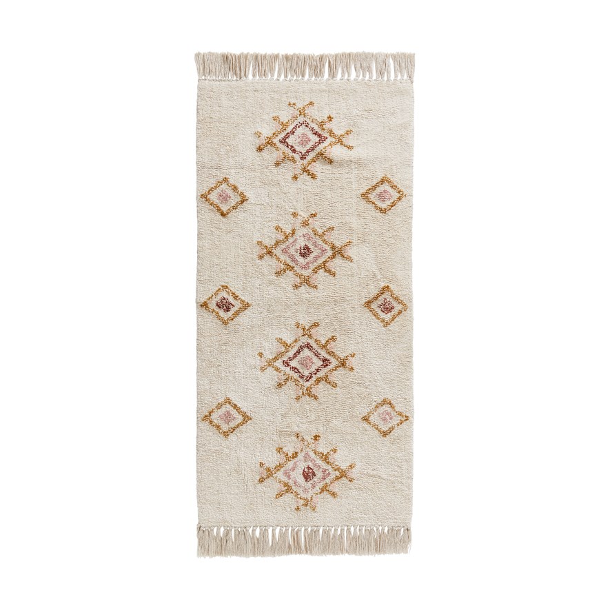 Gibson Rust & Blush & Natural Rug | Adairs