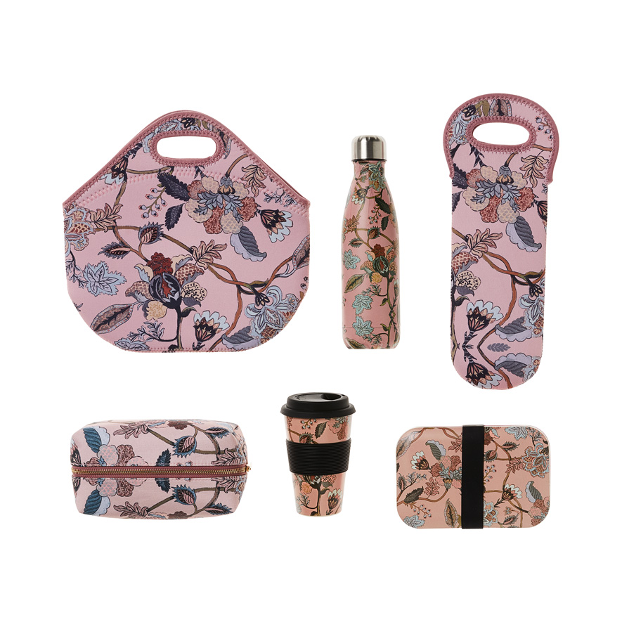Jaipur Collection Blush Picnic Container | Adairs