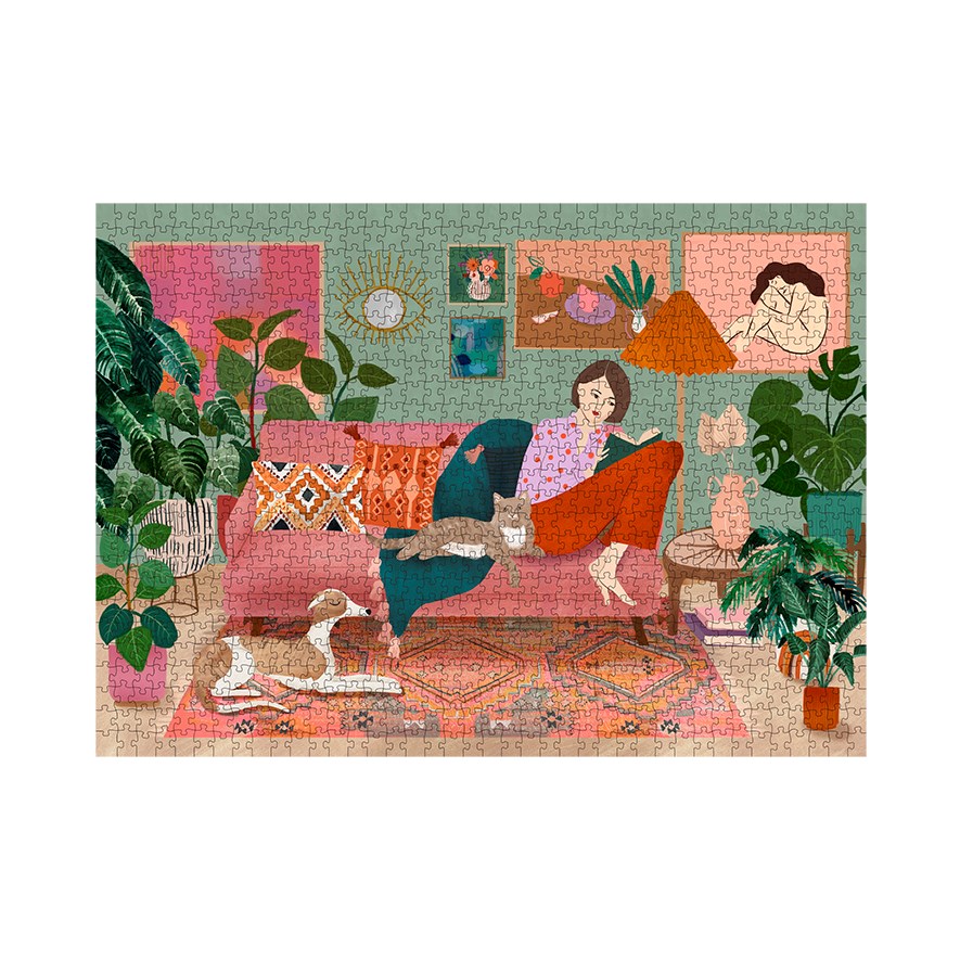 1000 Piece Besties At Home Jigsaw Puzzle | Adairs