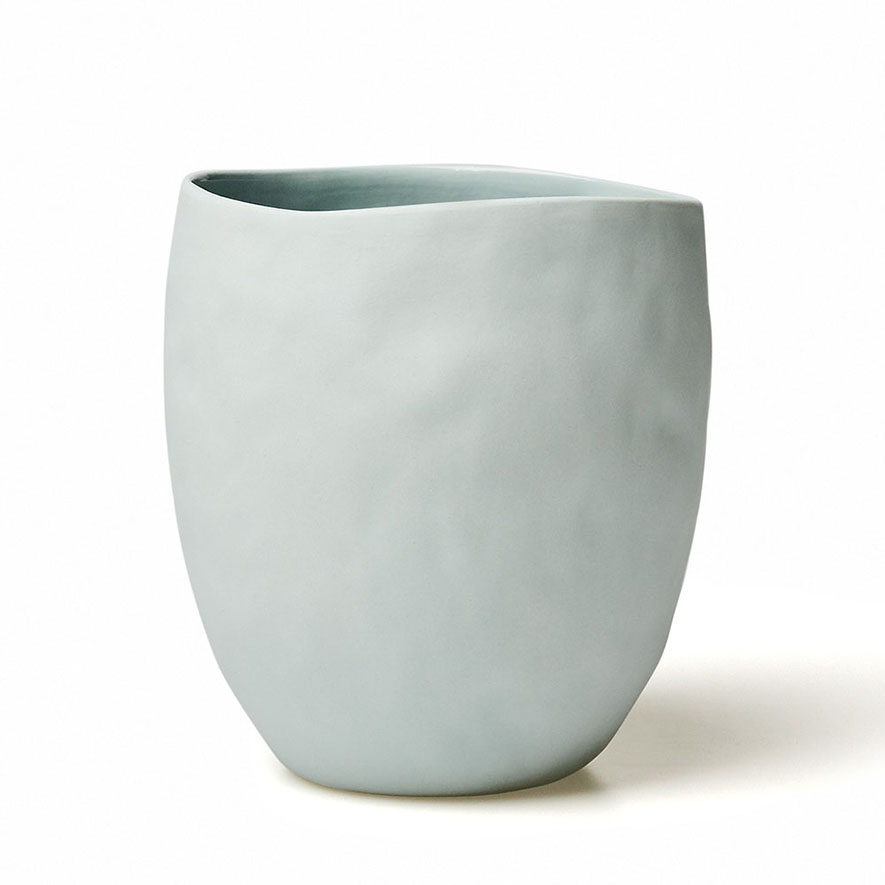 Basque Organic Vases Light Blue | Adairs