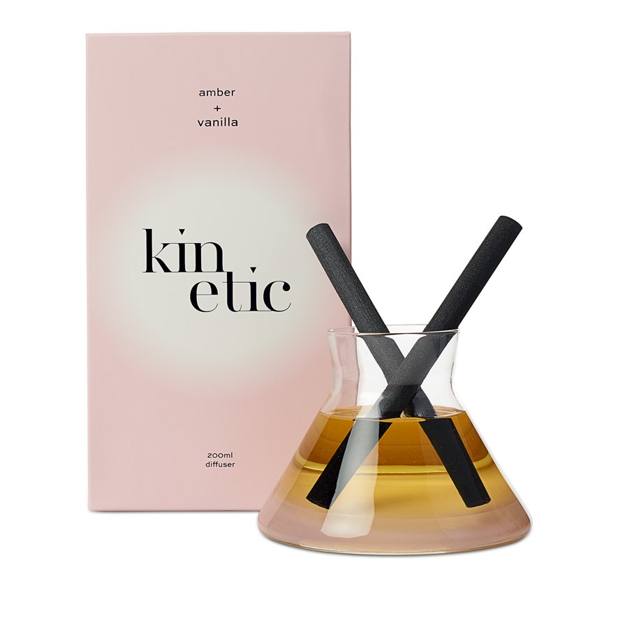 Kinetic Home Fragrance 200ml Amber & Vanilla Diffuser | Adairs