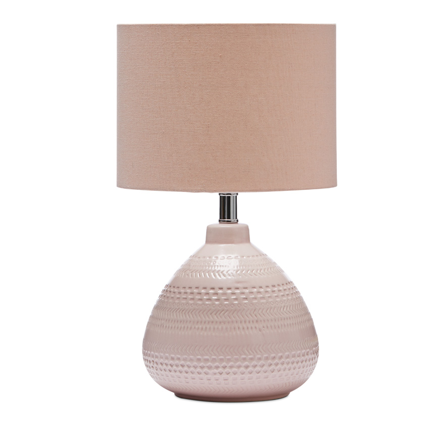 Tulip Blush Table Lamp | Adairs