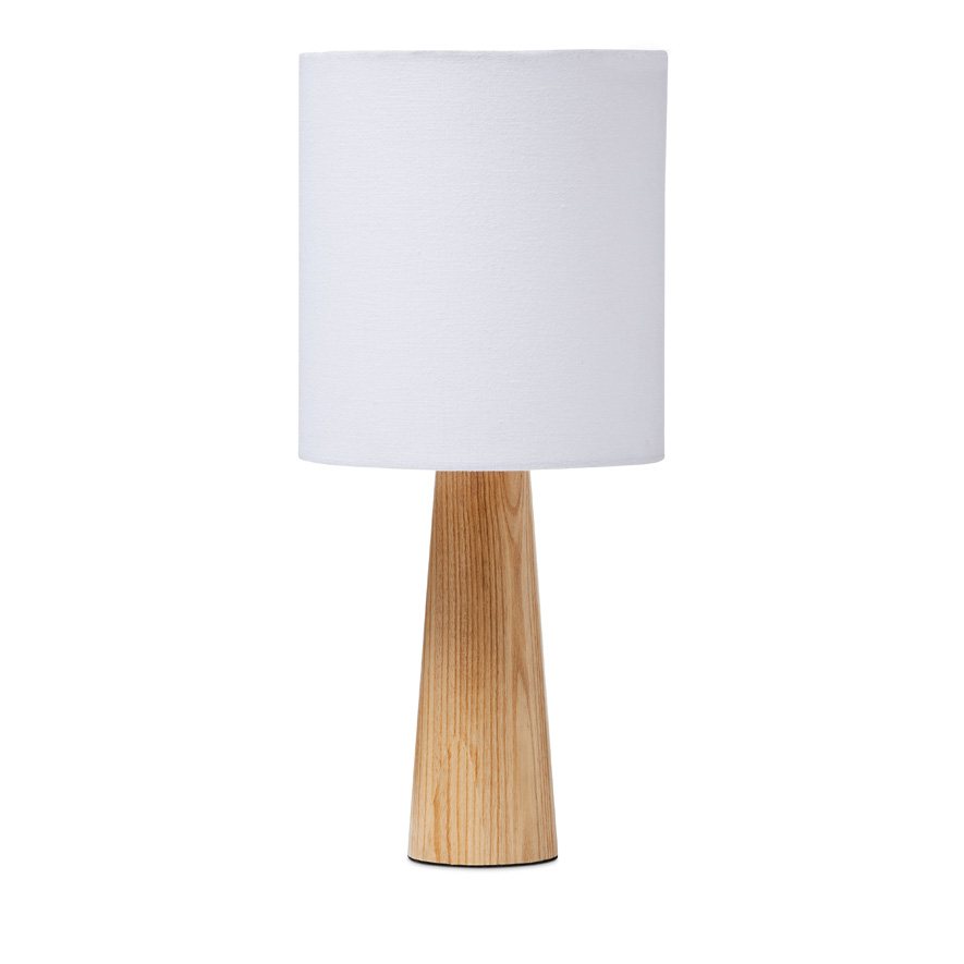 Ava Table Light H42xD19cm White/natural Table | Adairs