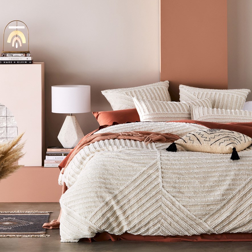 Tobin White Table Lamp | Adairs