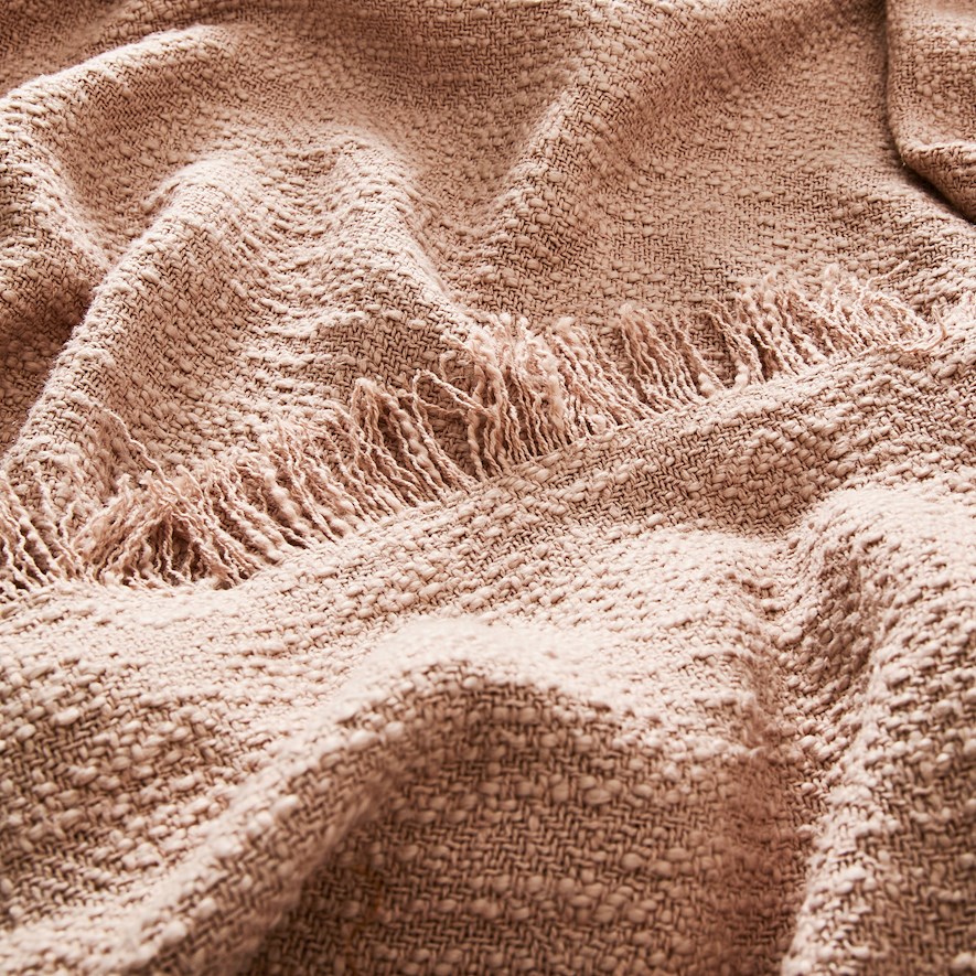 Soho Pink Throw | Adairs