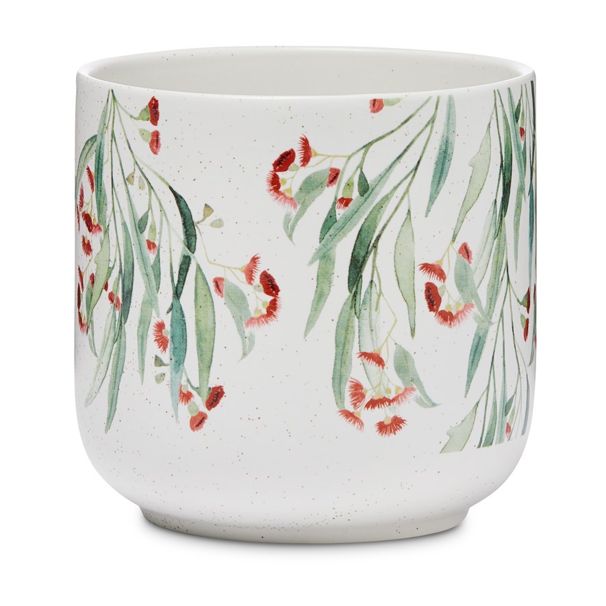 Australian Wild Flowers Flowering Gum Pot | Adairs