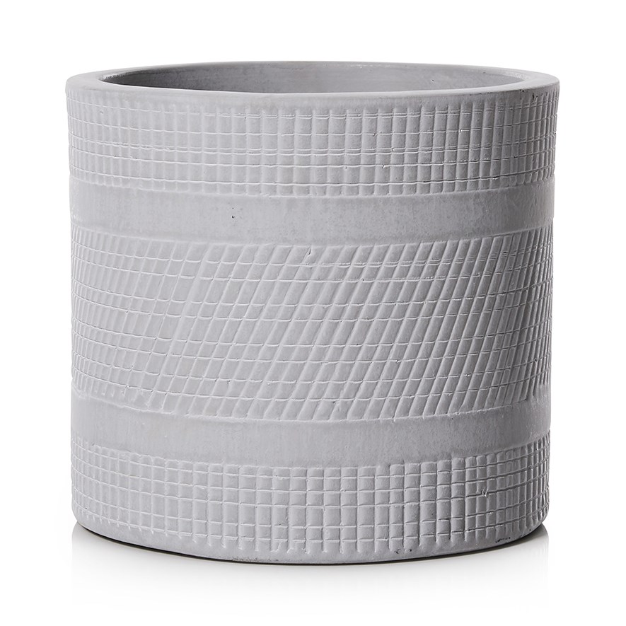 Small Zambeze Grey Pot | Adairs