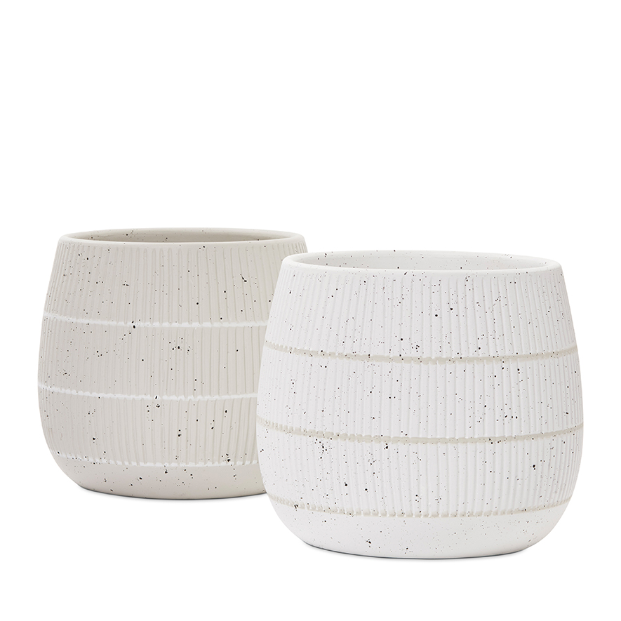 Sahara Grey Pot | Adairs