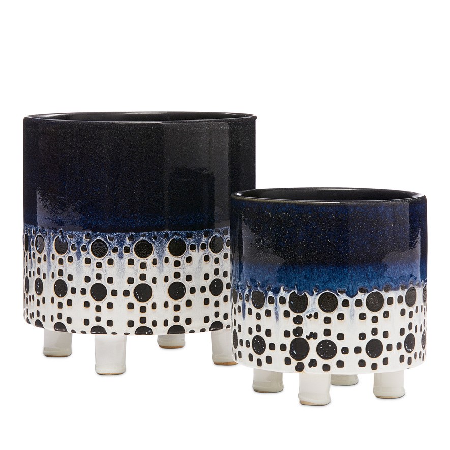 Archie Navy Pot | Adairs