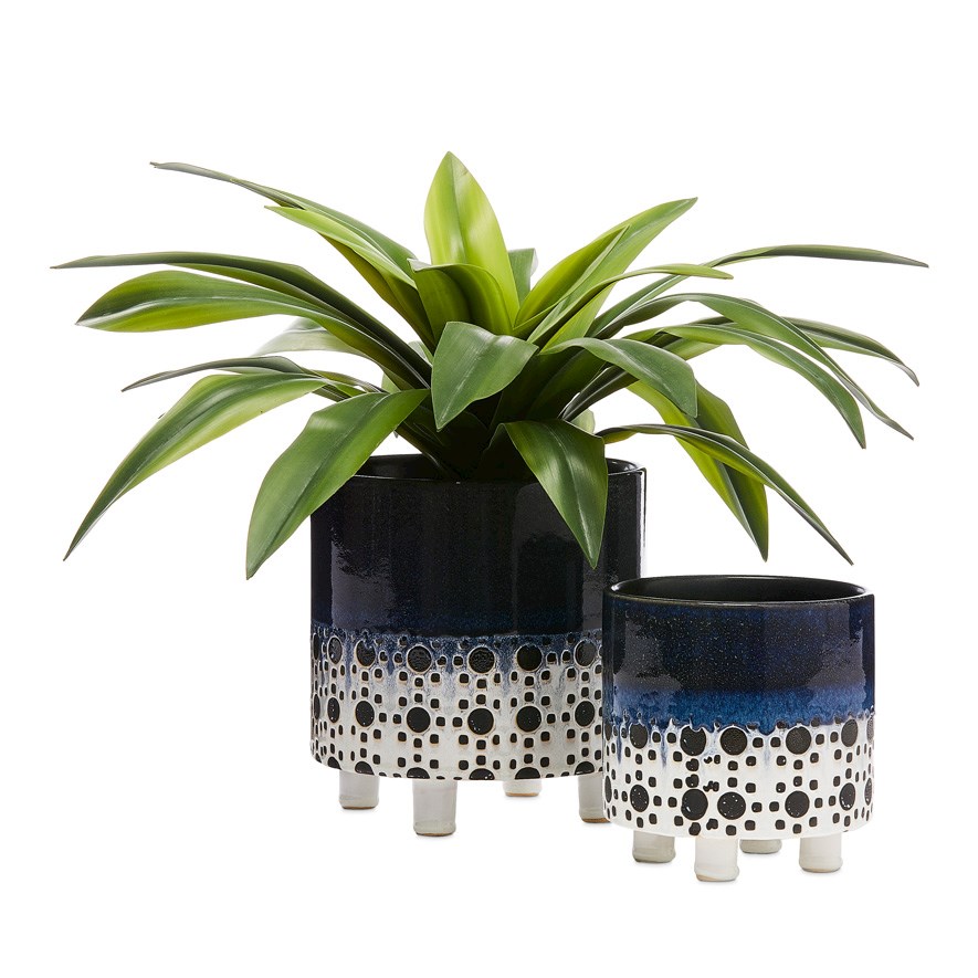 Archie Navy Pot | Adairs