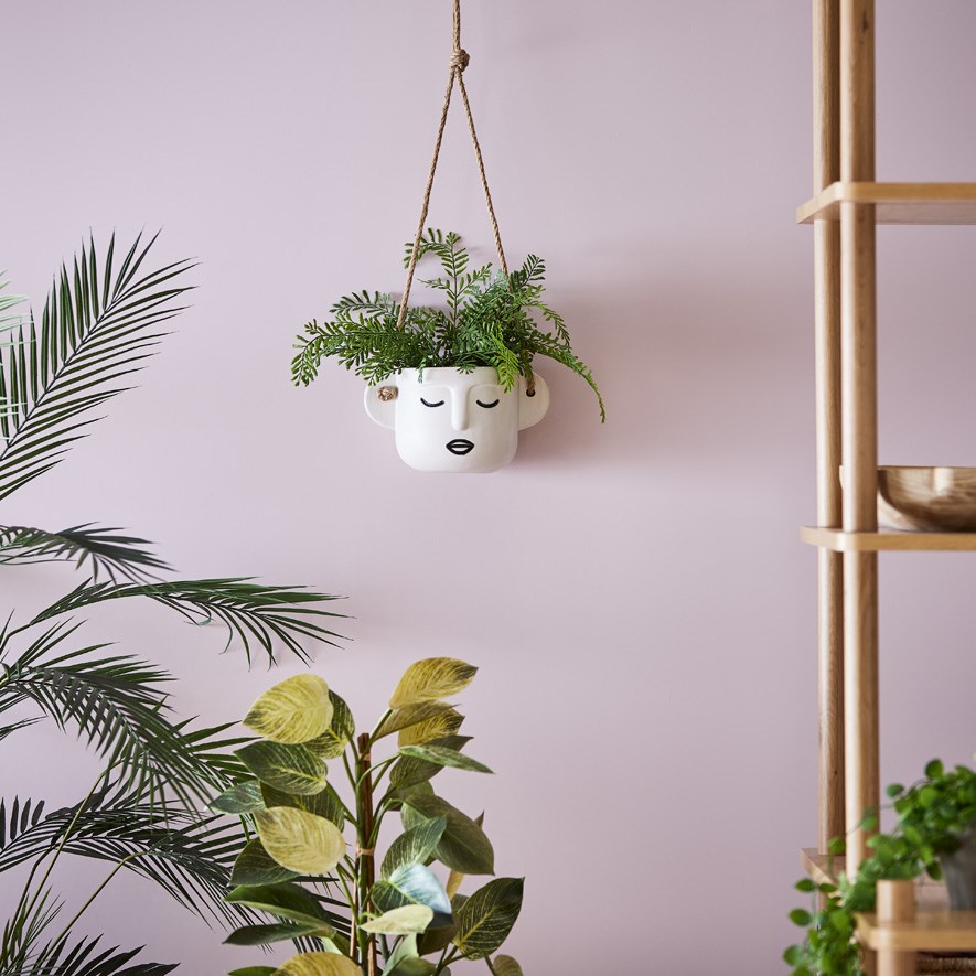 Hanging Decorative Face Pot | Adairs