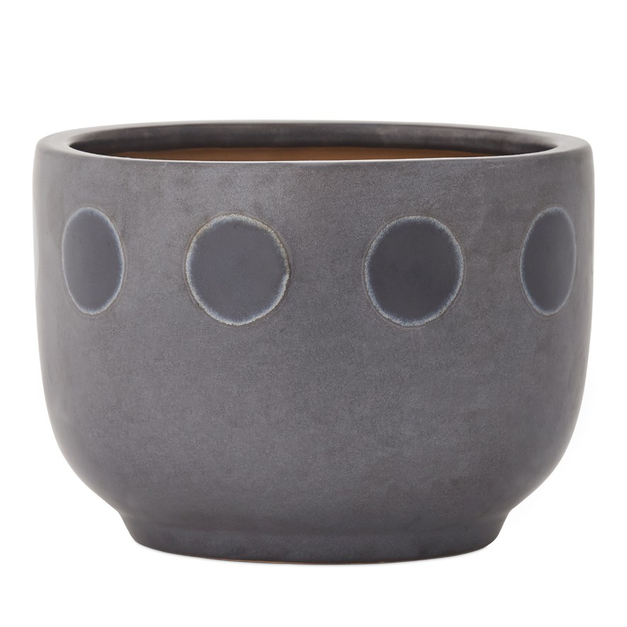 Mars Spot Black Pot | Adairs