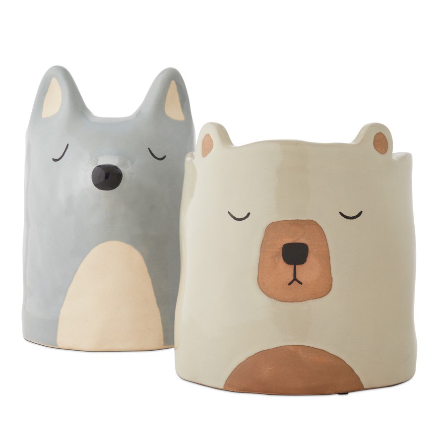 Woodland Fox Pot | Adairs