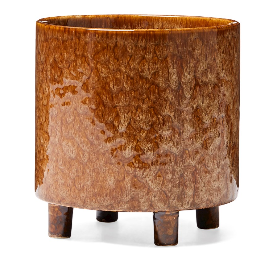 Glaze Rust Pot | Adairs