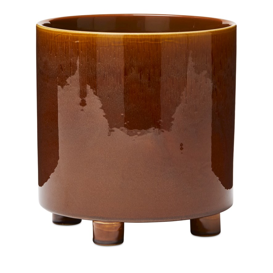 Glaze Rust Pot | Adairs