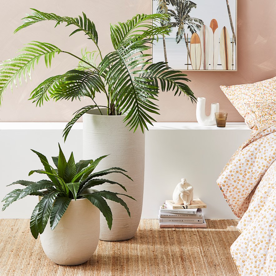 Home Republic - Hampton White Pot | Adairs