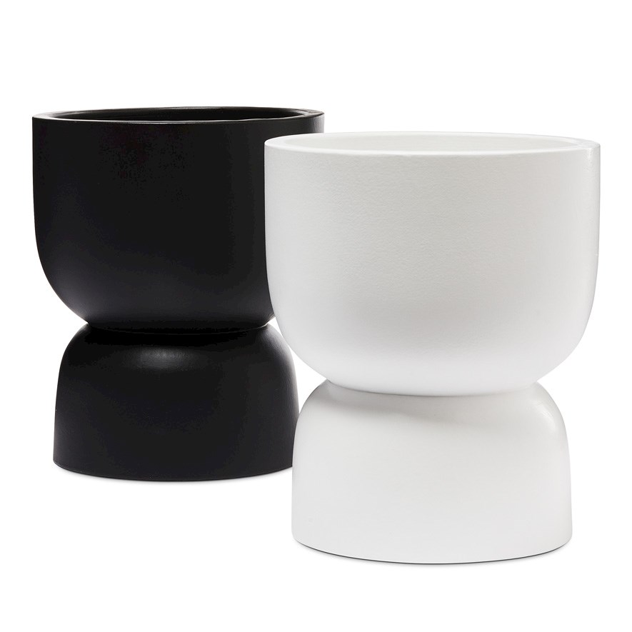 Mark Tuckey Jackson Black Pot | Adairs