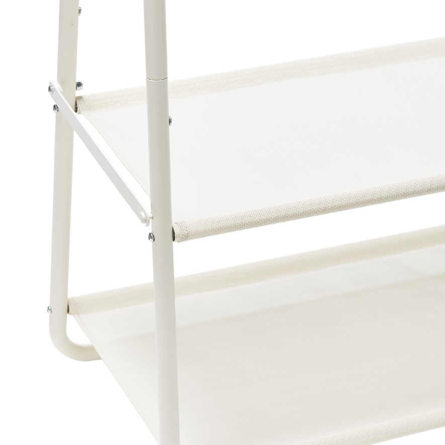 Hamilton Storage Range Garment Rack White | Adairs